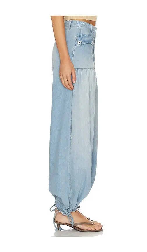 Free People X We The Free Lotus Jean - Blue