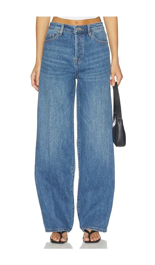Good American Vintage High Wide Leg Jeans