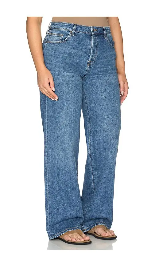 Good American Vintage High Wide Leg Jeans