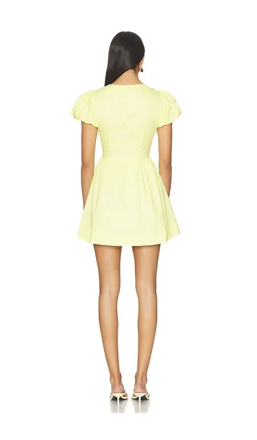 MORE TO COME Ilianna Mini Dress - Yellow