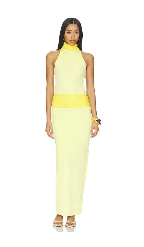 Superdown Sabriana Gown - Yellow