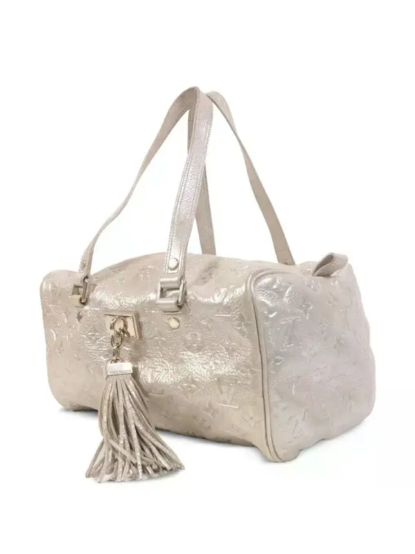 LOUIS VUITTON Monogram Shimmer Comete Shoulder Bag - Grey