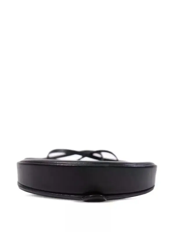 Loewe Debossed Anagram Shoulder Bag - Black