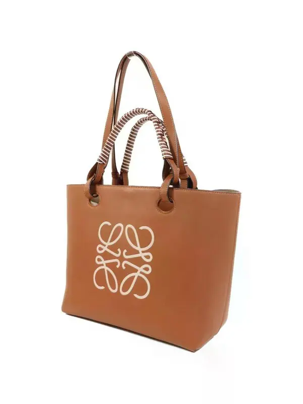 Loewe Anagram Tote Bag - Brown