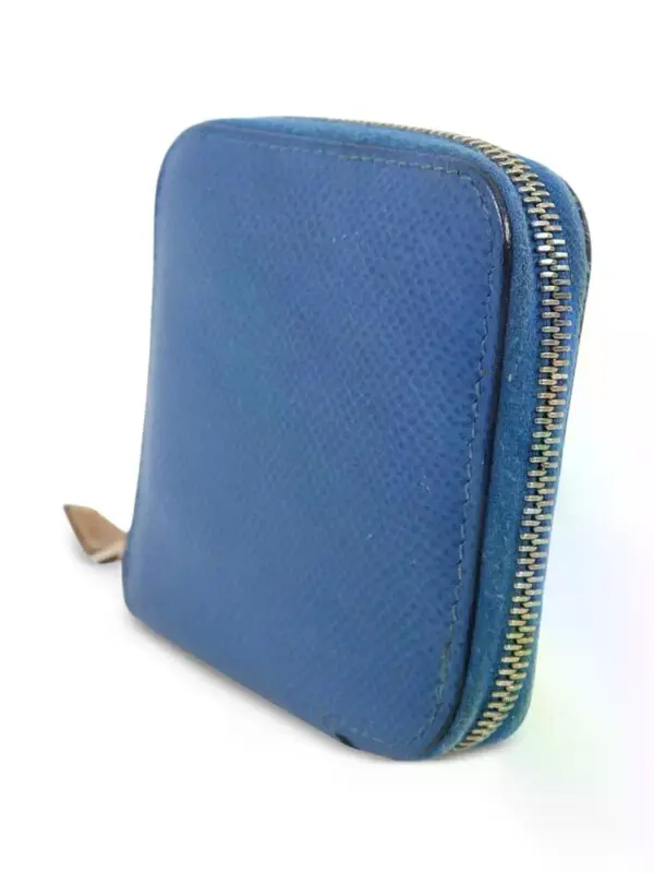 Hermès Silk In Epsom Leather Coin Purse
