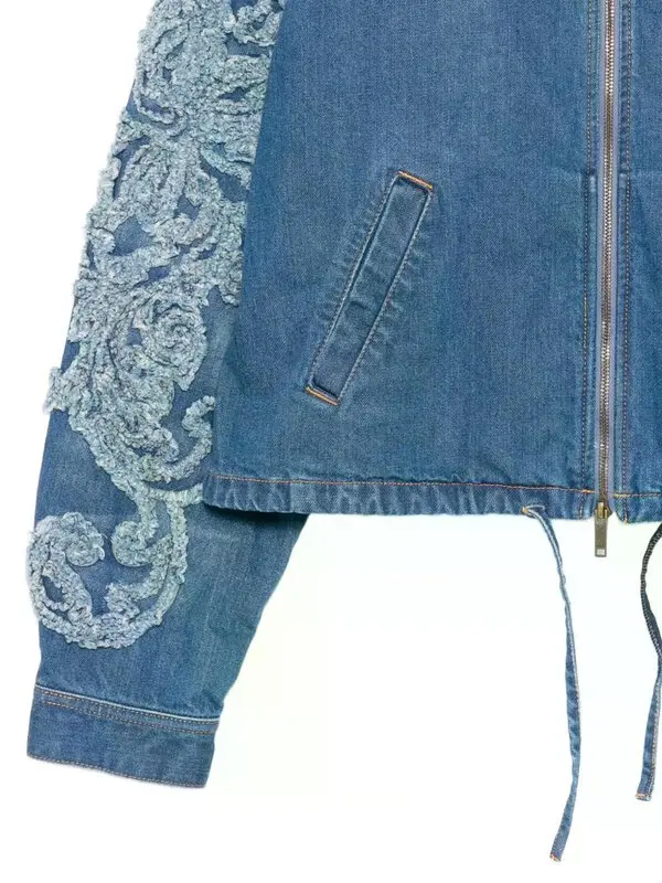 TAAKK Embroidered Denim Jacket
