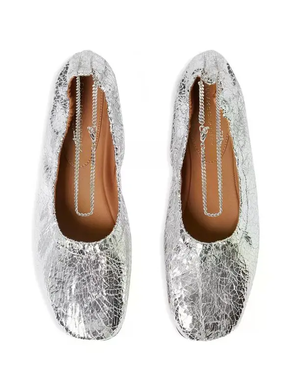 Stella McCartney Tone Chain-link Ballet Flats