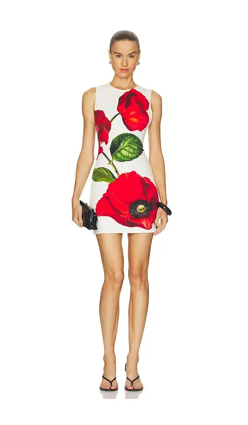 Alice + Olivia Wynell Fitted Mini Dress