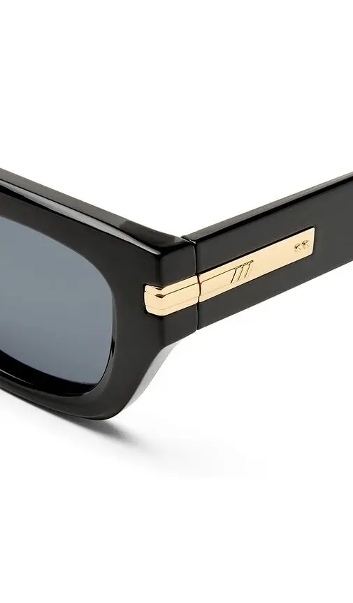 Le Specs Cubito Sunglasses - Black