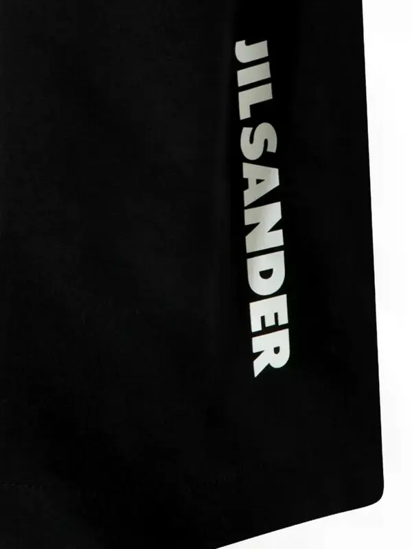 JIL SANDER Cotton T-shirt - Black