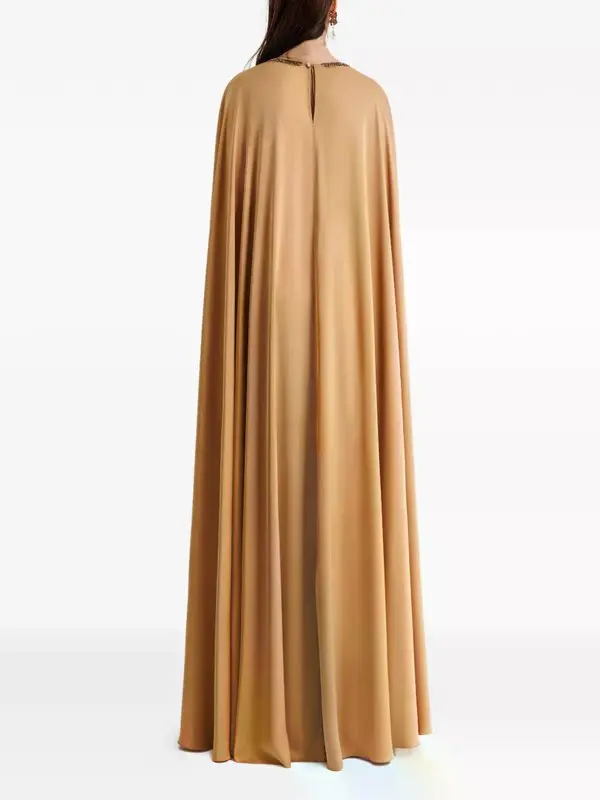 GEMY MAALOUF Embellished V-neck Gown