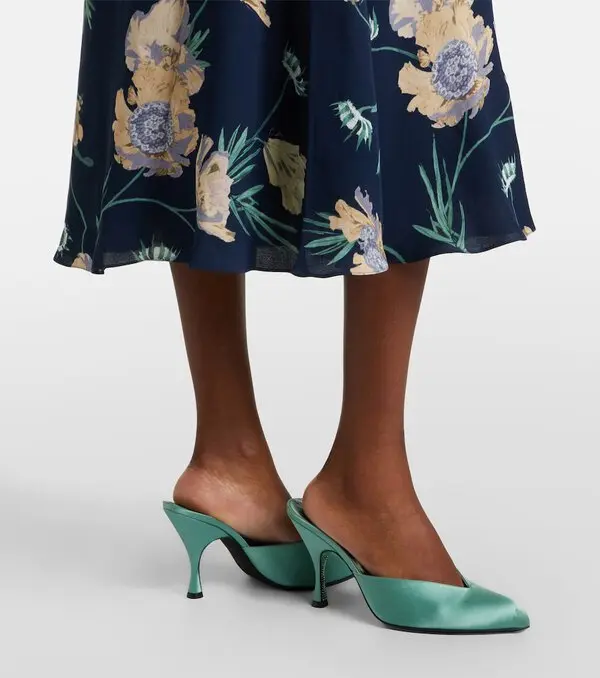 Erdem Floral Midi Skirt