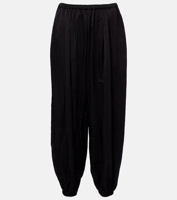 NORBA Pleated Balloon Pants - Black