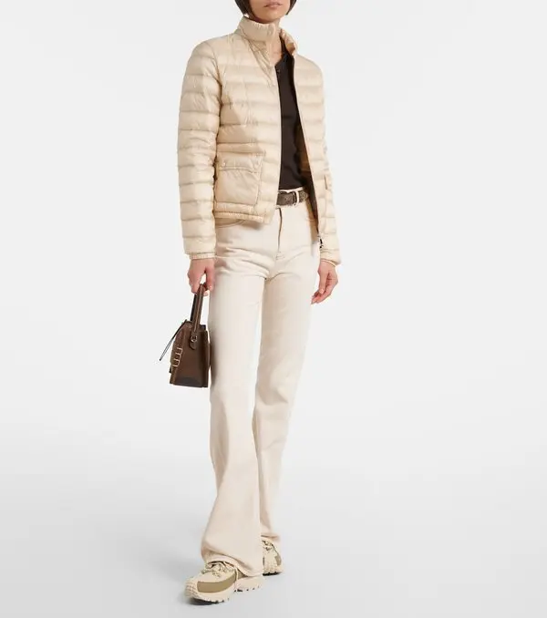 Moncler Lians Down Jacket - Beige