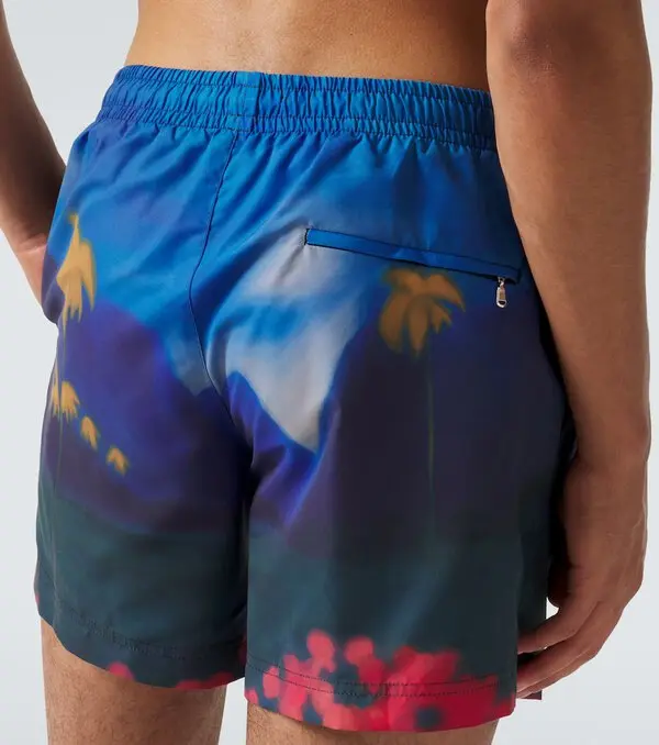 Commas Printed Swim Trunks - Multicoloured