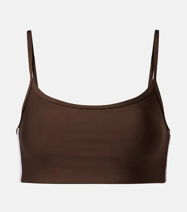 The Upside Oxford Hutton Sports Bra - Brown