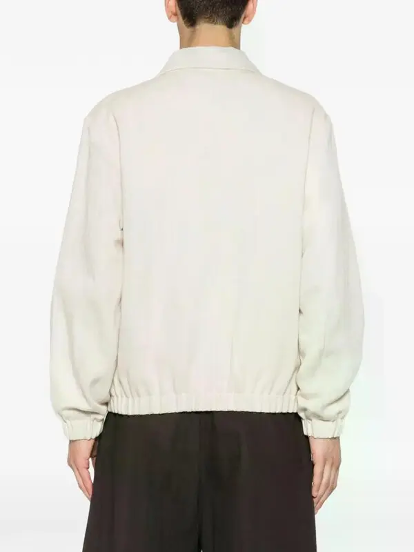 Sandro Zip-up Wing-collar Jacket