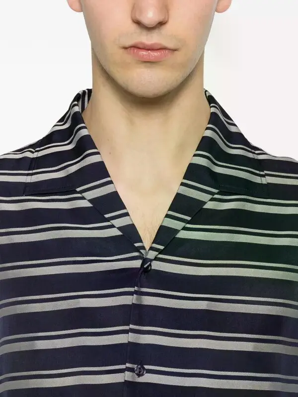 Sandro Striped Shirt - Blue