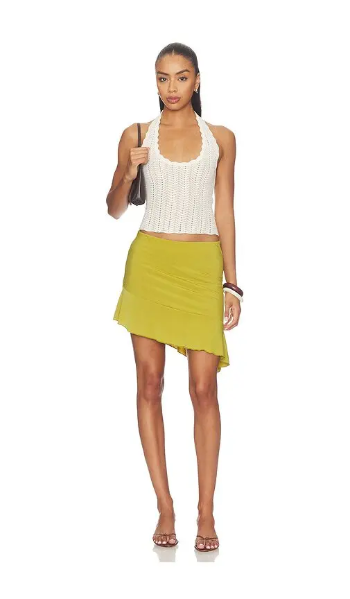 Tularosa Ellana Pointelle Halter Top