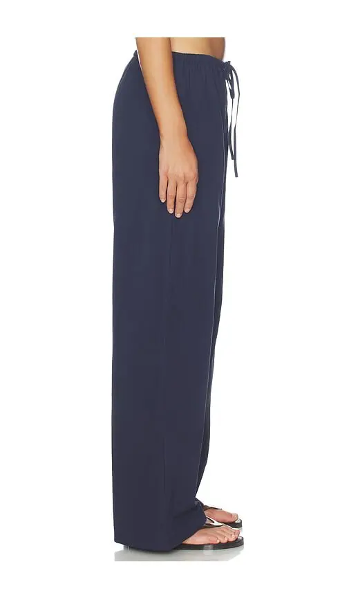 ALL THE WAYS Saige Drawstring Pant - Navy