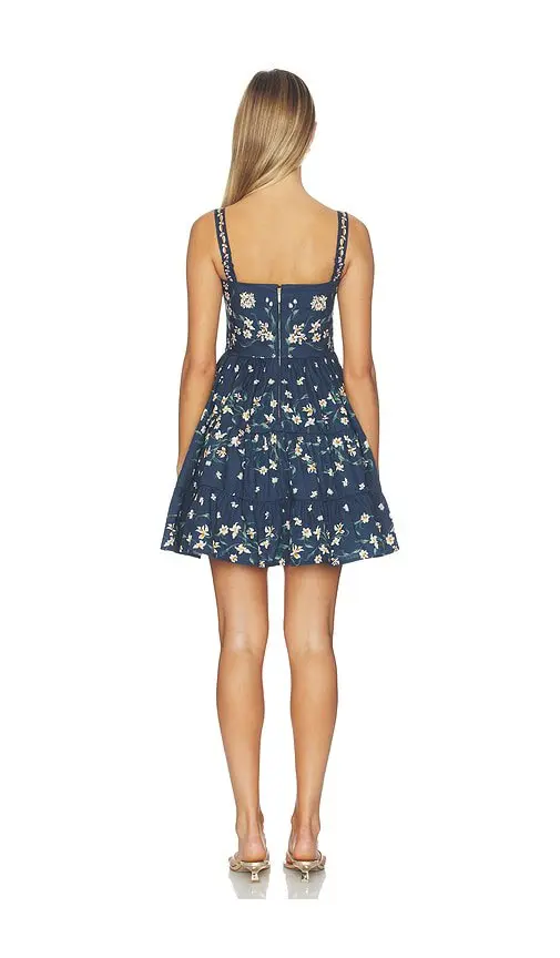 Agua Bendita Lima Mini Dress