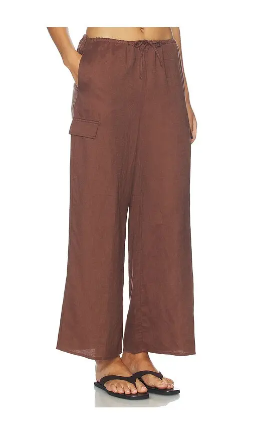 Onia Air Linen Cargo Pant
