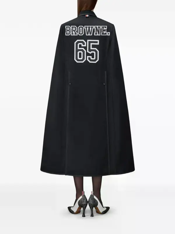 Thom Browne Chesterfield Cashmere Cape