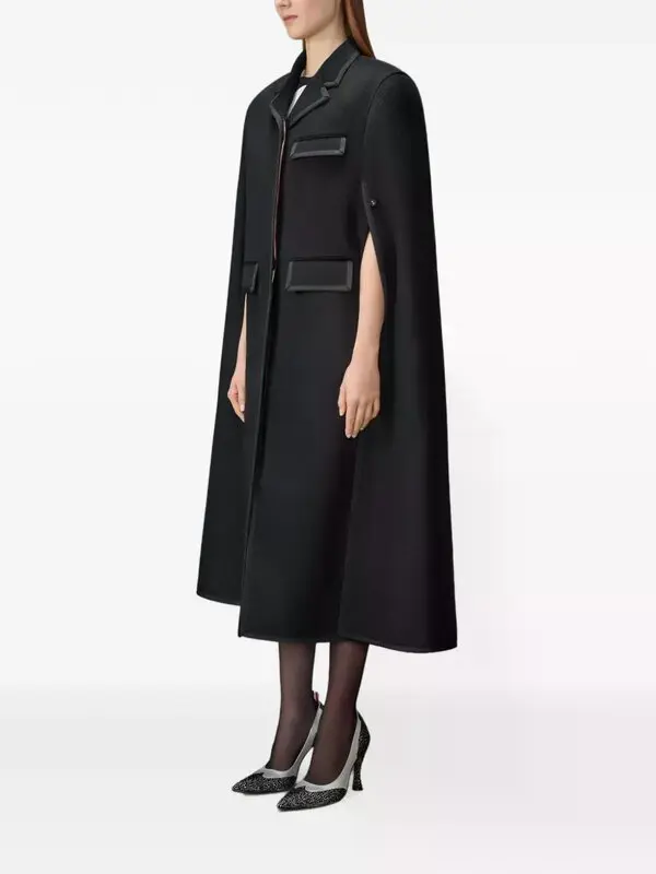 Thom Browne Chesterfield Cashmere Cape