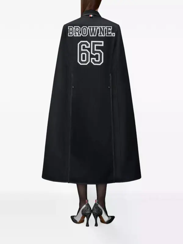 Thom Browne Chesterfield Cashmere Cape