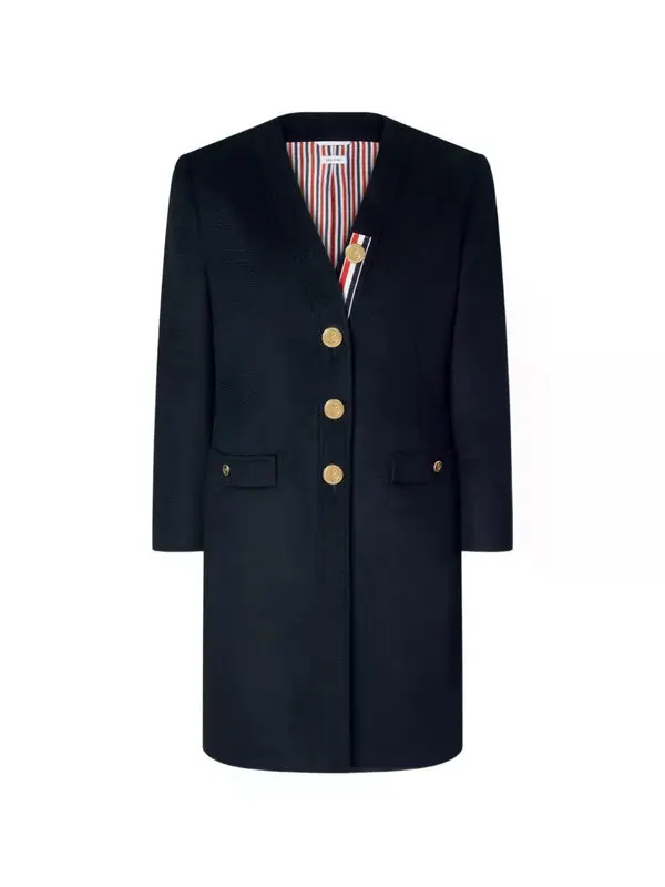 Thom Browne Zibeline Cardigan Coat