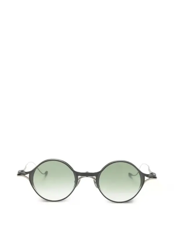 RIGARDS X Tva Round-frame Clip-on Glasses - Silver