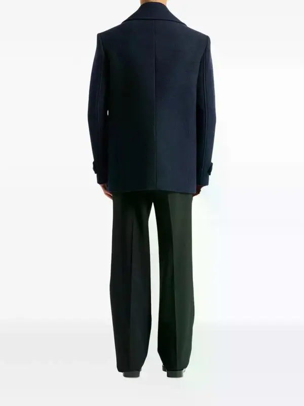 Balmain Wool Pea Coat