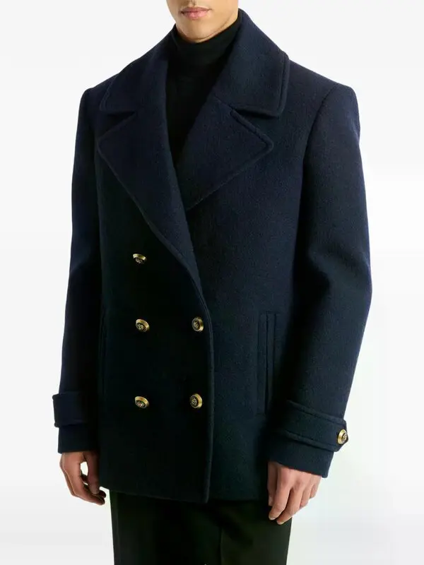 Balmain Wool Pea Coat