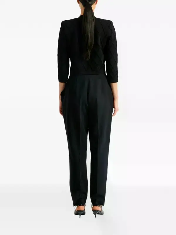 Balmain Cropped Knit Cardigan