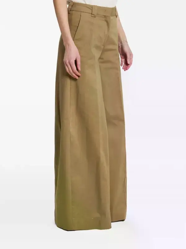 THELATEST Pleated Wide-leg Trousers