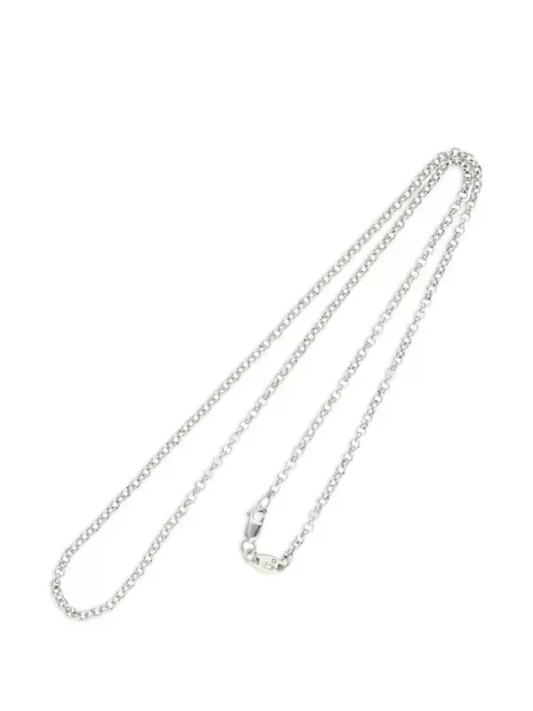 Chrome Hearts R18 Roll Chain Necklace - Silver