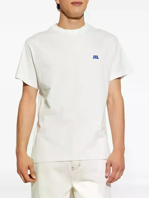 JIL SANDER Logo-embroidered T-shirt