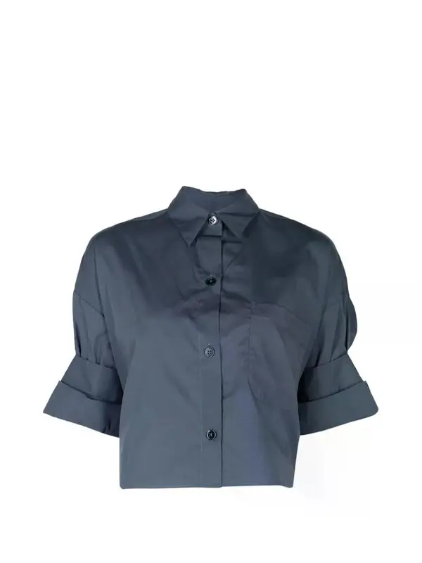TWP Short Sleeve Button-up Shirt With Pocket