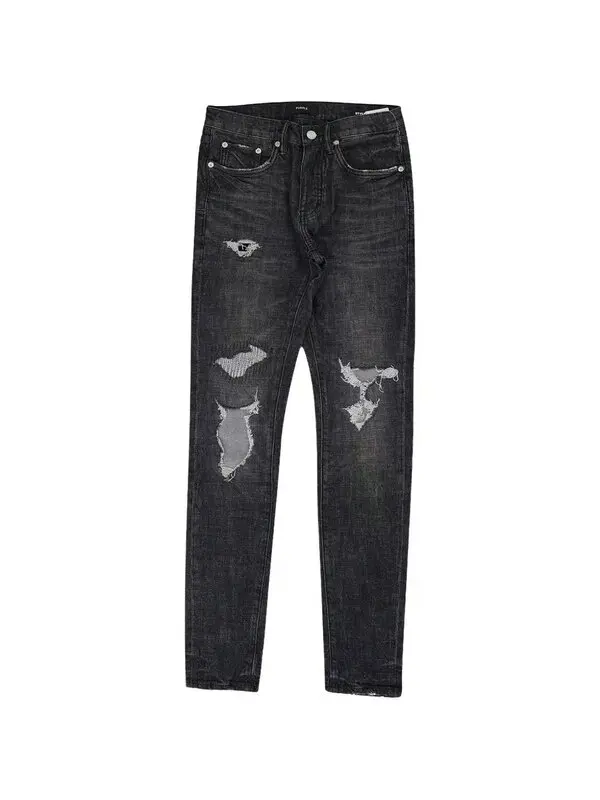 PURPLE BRAND Distressed Slim Fit Jeans