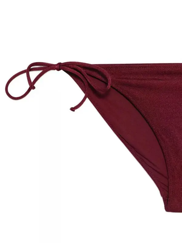 MC2 SAINT BARTH Virgo Side-tie Bikini Bottoms - Red