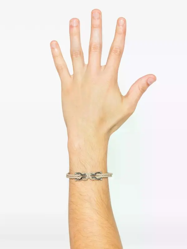 FERRAGAMO Gancini Cord Bracelet