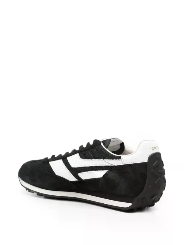 TOM FORD Paneled Logo Patch Sneakers