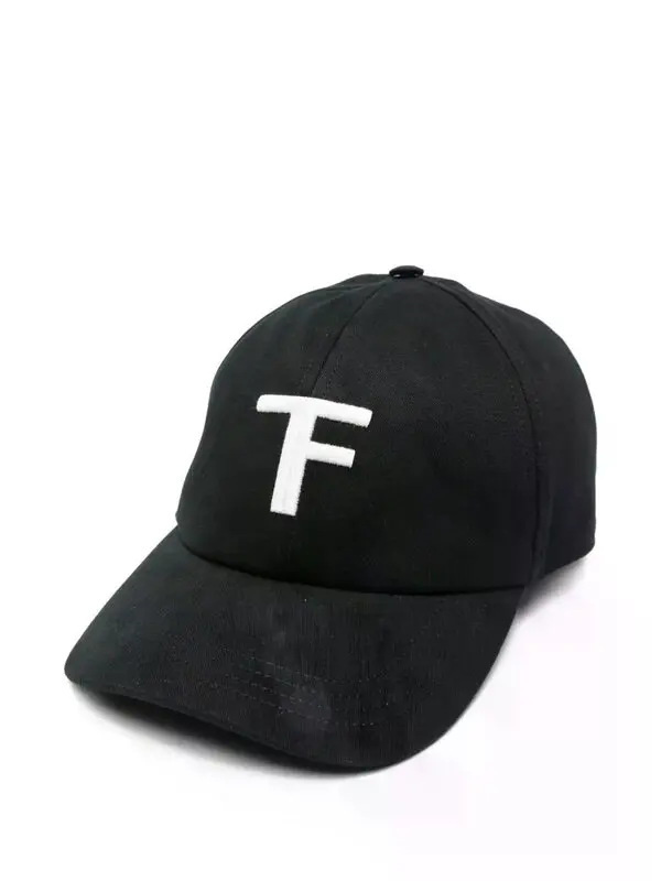 TOM FORD Embroidered Baseball Cap - Black