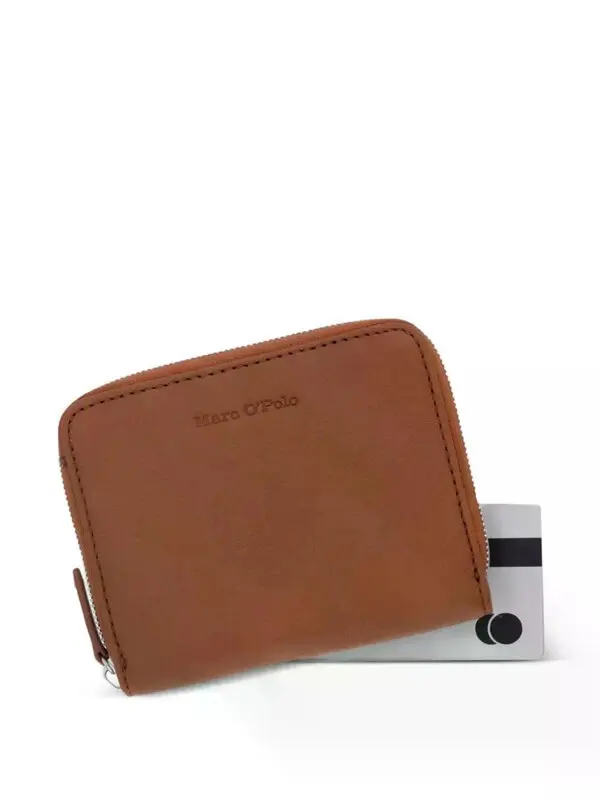 Marc O'polo Logo-debossed Zip-around Wallet