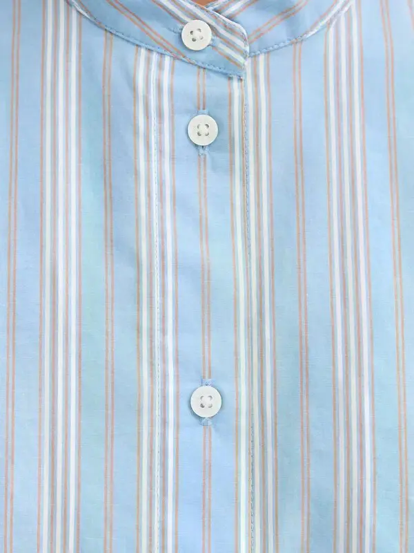 Marc O'polo Striped Drawstring-hem Top