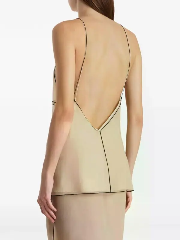 Khaite Timy" Silk Organza Camisole