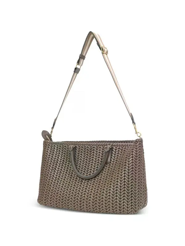 ANYA HINDMARCH Pocket Neeson Woven Tote Bag