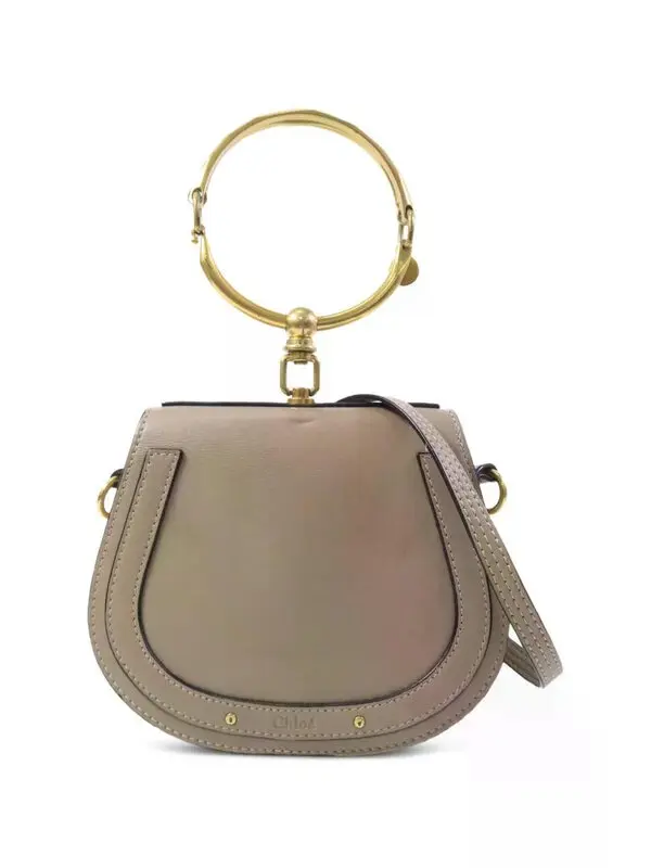Chloé Small Nile Bracelet-handle Shoulder Bag - Neutrals