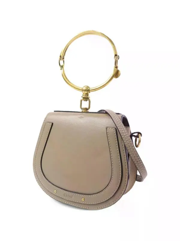 Chloé Small Nile Bracelet-handle Shoulder Bag - Neutrals