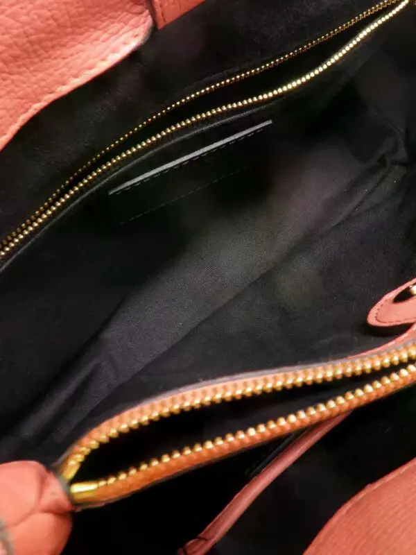 Burberry Leather Banner Tote Bag